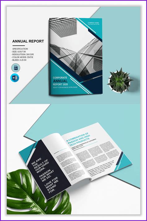 Annual Report Cover Page Design Samples