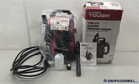 Hyper Tough 1600 Psi 1 2 Gpm Electric Pressure Washer Abw Vcl 1600a New