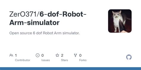 Github Zero3716 Dof Robot Arm Simulator Open Source 6 Dof Robot Arm Simulator