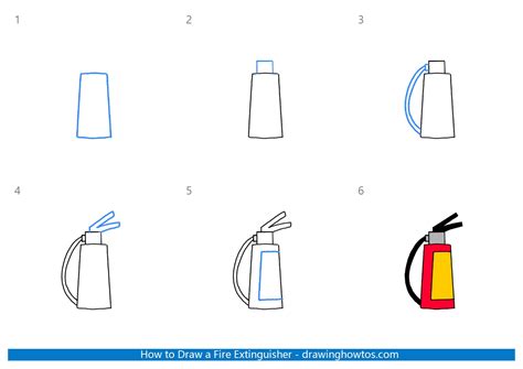 Fire Extinguisher Drawing Easy At Stephen Armitage Blog
