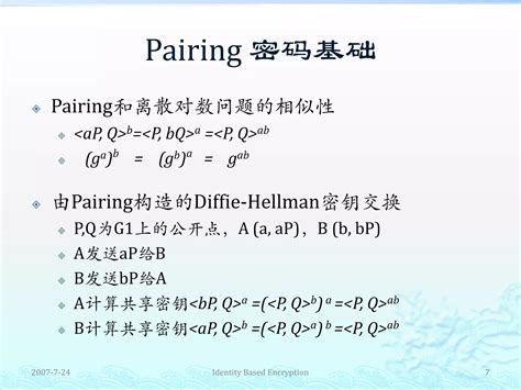 A Survey Of Identity Based Encryption Ppt