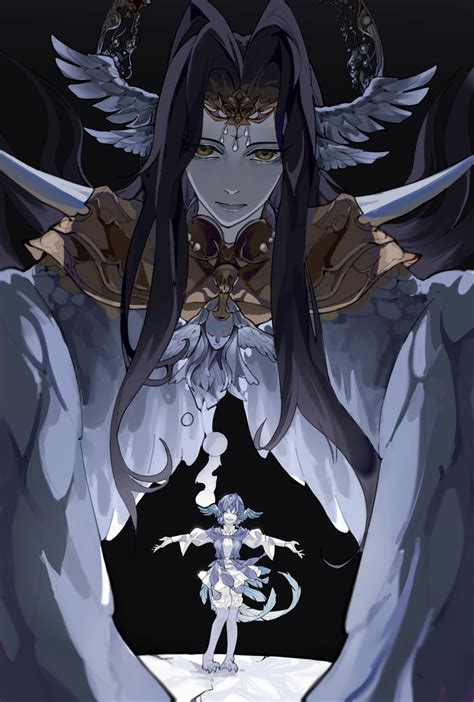 Meteion And The Endsinger Final Fantasy And More Drawn By Quanzai Danbooru