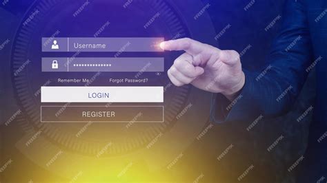 Premium Photo Cyber Security And Security Password Login Online Concept Hands Typing And
