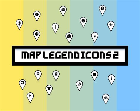 Map Legend Icons By SPOICAT
