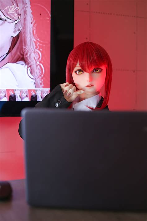 Chainsaw Man Cartoon Sex Doll Machima 163cm Free Matching Outfit Included Kanadoll