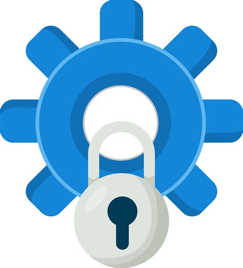 Digital Data Protection Design Element Icon Cyber Security
