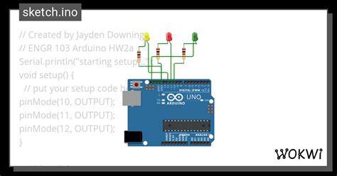 Arduino HW 2 Wokwi ESP32 STM32 Arduino Simulator