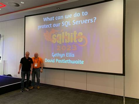 Gethyn Ellis On Linkedin Sqlbits