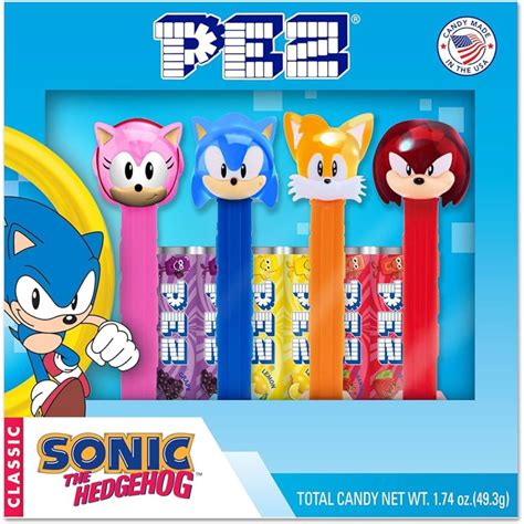 Pez Sonic 4 Piece T Box Set Retrofestive Ca