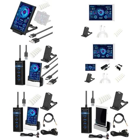 35 Inch Ips View All Computer Monitor Usb Chassis Vice Screen Set 3