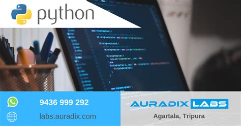 Python Training Institute In Agartala Tripura Auradix Labs