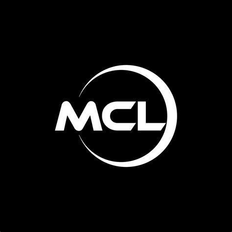 Mcl Letter Logo Design In Illustration Vector Logo Calligraphy