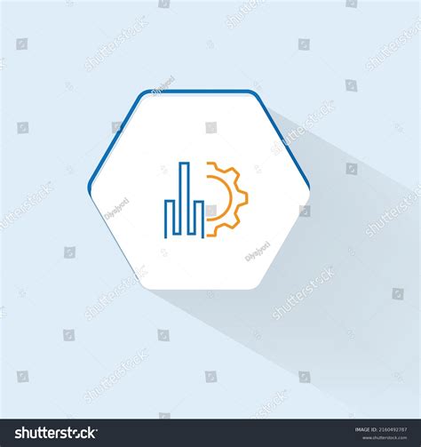 Graph Analytics Capabilities Icon Vector Designeps Stock Vector