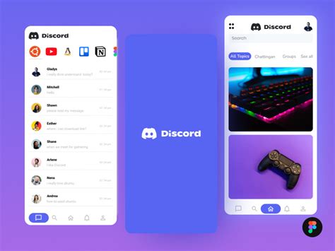 Discord Redesign By Kanguiux On Dribbble