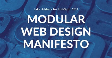 Modular Web Development How To Design Flexible HubSpot Websites