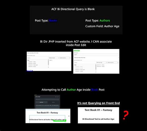 Solved Acf Bi Directional Fields In Bricks Field Query Is Not Showing