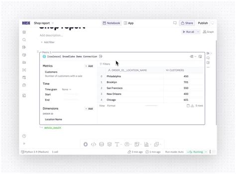 Hex On Linkedin 🆕 With Hexs Dbt Semantic Layer Cell Users Can Query Trusted Data