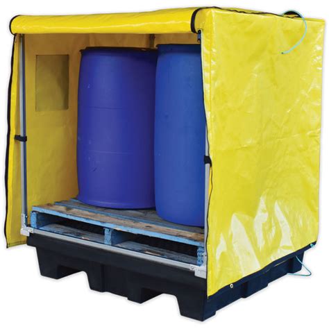 Spill Pallet Covers Drum Bund Covers Made In Australia Spill Crew