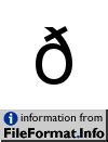 Unicode Character LATIN SMALL LETTER ETH U F