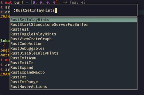 not an editor command rustrunnables · issue 81 · simrat39 rust tools