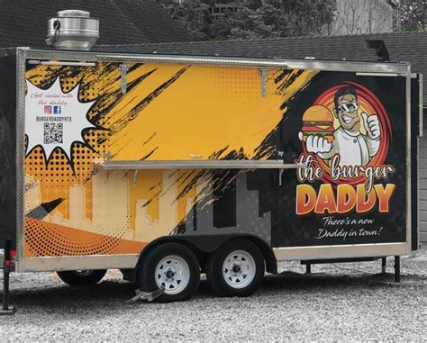 Best Food Trucks The Burger Daddy Menu