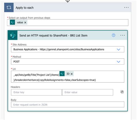 Custom Sharepoint Permissions Using Power Automate