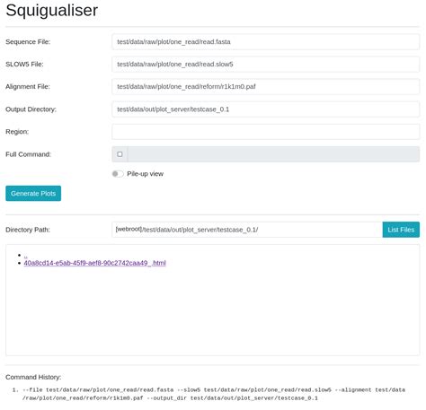 Squigualiser Visualise And Analyse Nanopore Ont Raw Signals