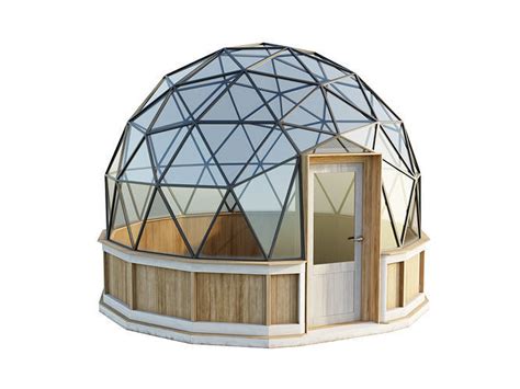Geodesic Dome Greenhouse 3d Model Cgtrader