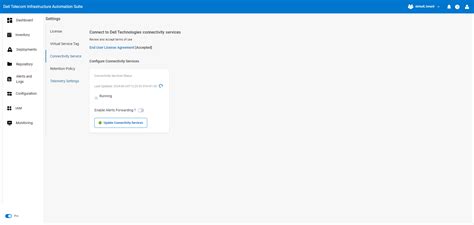 Register The Dell Telecom Infrastructure Automation Suite Product