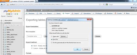 Langkah Ketiga Membackup Database SLiMS PUSTAKABS Semua Tentang Perpustakaan