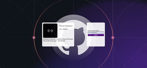 Github Bornfromashes Github Search A Website Using Github Api To Show Some Information On