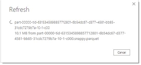 Chris Webbs Bi Blog Parquet File Performance In Power Bipower Query