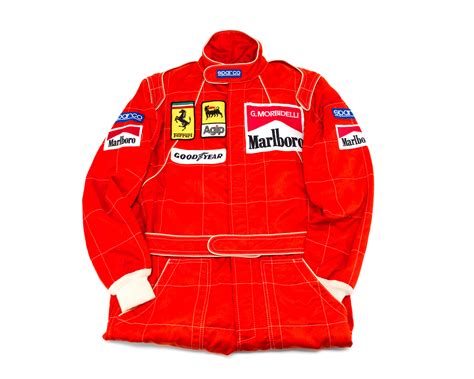 Bonhams Cars A Set Of Gianni Morbidelli 1991 Ferrari Overalls By Sparco