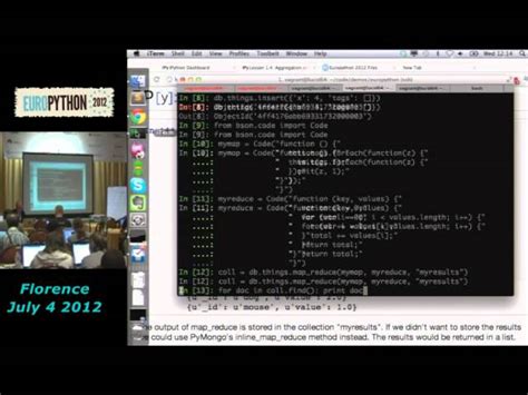 Europython Talk Mongodb And Python 2 From Europython Conference