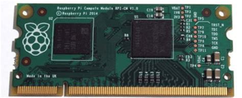 The Rpi Compute Model 676 × 30 Mm Board As Ddr2 Sodimm Source