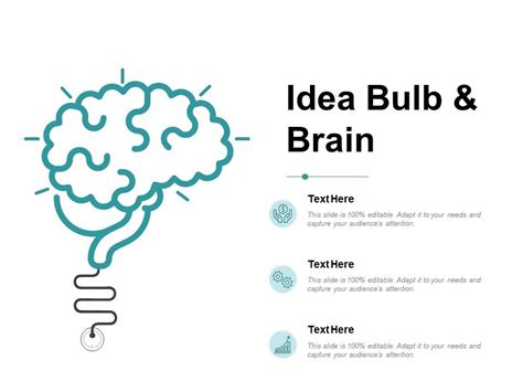 Idea Bulb And Brain Ppt Powerpoint Presentation Inspiration Portfolio PowerPoint Presentation