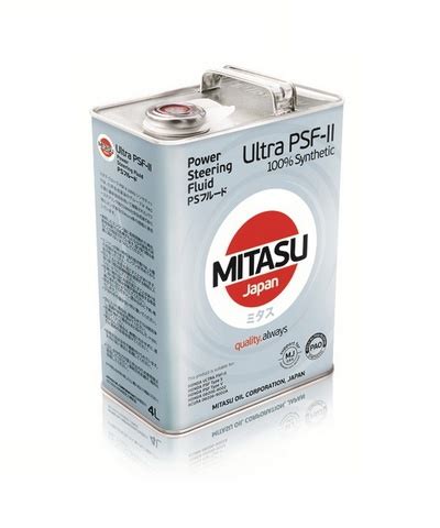 MJ-511 MITASU ULTRA PSF-II 100% Synthetic - MITASU POWER STEERING FLUID ...