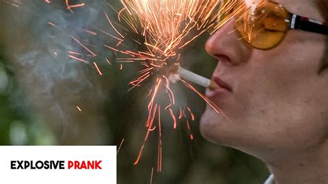 🚬💥 Exploding Cigarette Prank—boom In The Mouth 😱🤣 Prank Youtube