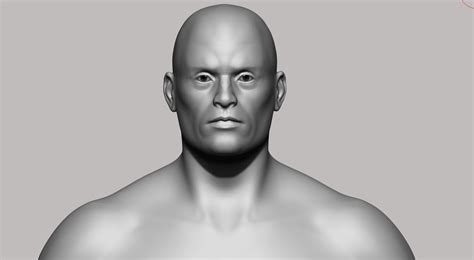 Obj File Base Mesh Male Body 3 Male Model 3・model To Download And 3d Print・cults