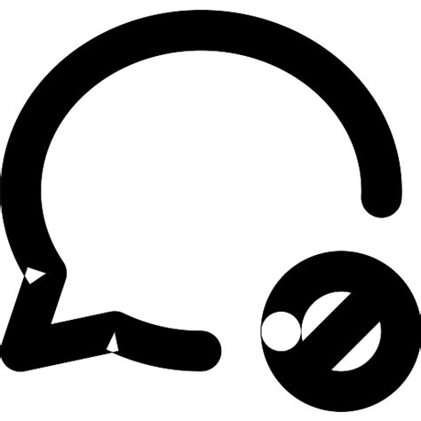 Message Circle Cancel Icon Svg Png Free Download