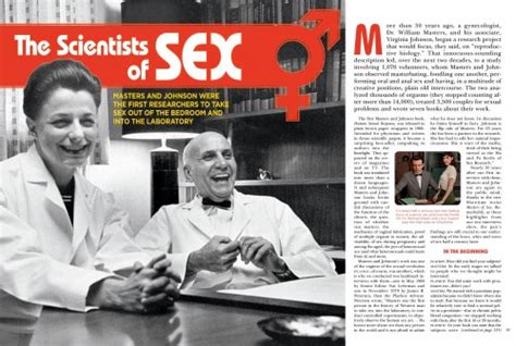 The Scientists Of Sex
