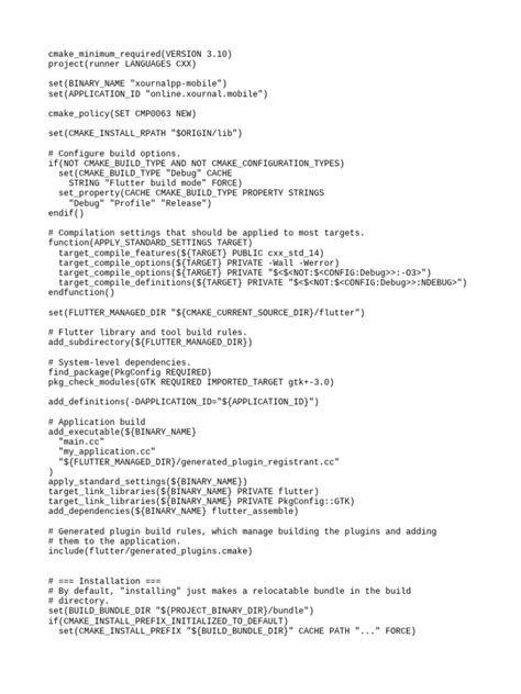 Cmakelists Pdf Computer Engineering Computer Science