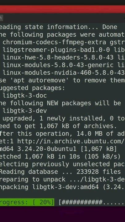 How To Install Gtk On Ubuntu Youtube