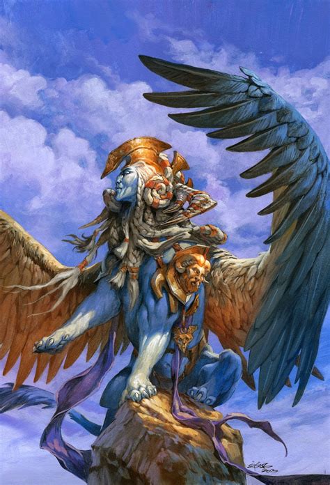 Sphinx Token Art Muddy Colors