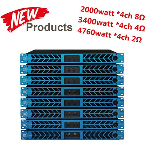 Professional 4 Channel Class CVR D Power Amplifier 1U Amplifier D 2004 View D2004 CVR Product