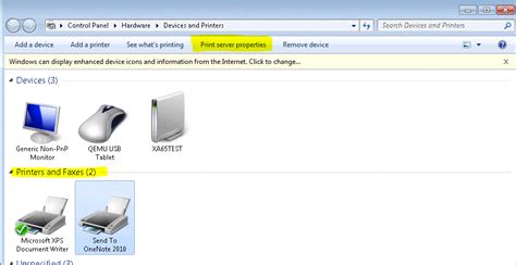 Did You Restart Windows 2008 R2 View Print Server Properties