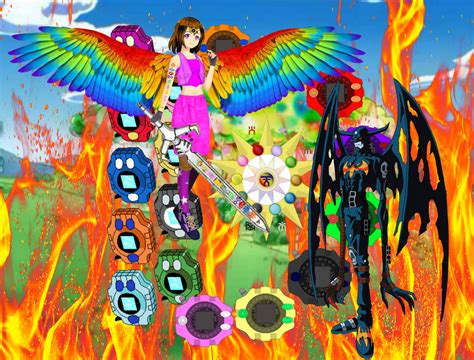 Embodiment Of Digimon Vs Devil Digimon By Jamesdean1987 On Deviantart