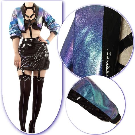 Game Lol Kda Cosplay Costume Evelynn Cosplay Costume Women Sexy Kda All Out Evelynn Costume