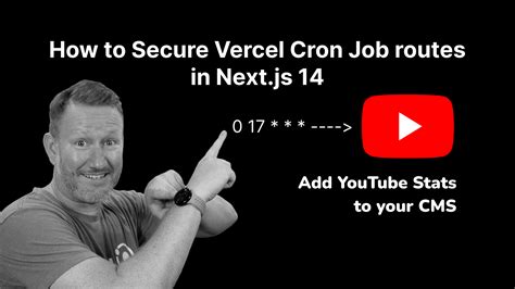 How To Secure Vercel Cron Job Routes In Nextjs 14 App Router