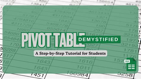 Pivot Tables Demystified A Step By Step Tutorial For Babes Keerti